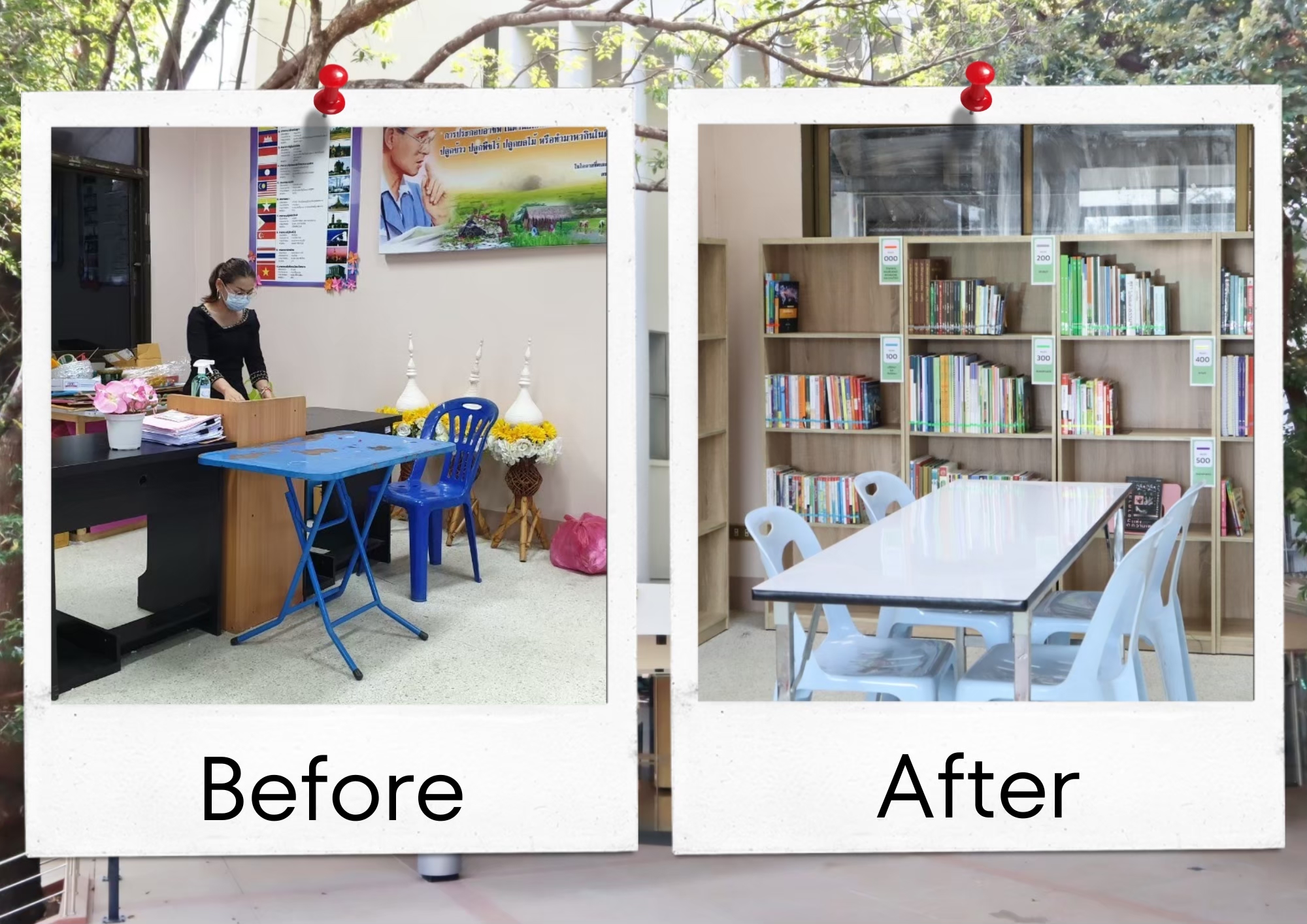 Green library CMUL: Chiang Mai University Library Green library